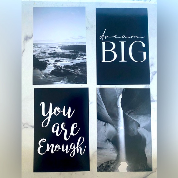 Accents | Set Of 4 Prints 4x6 Black White Prints Only Set 3 | Poshmark
